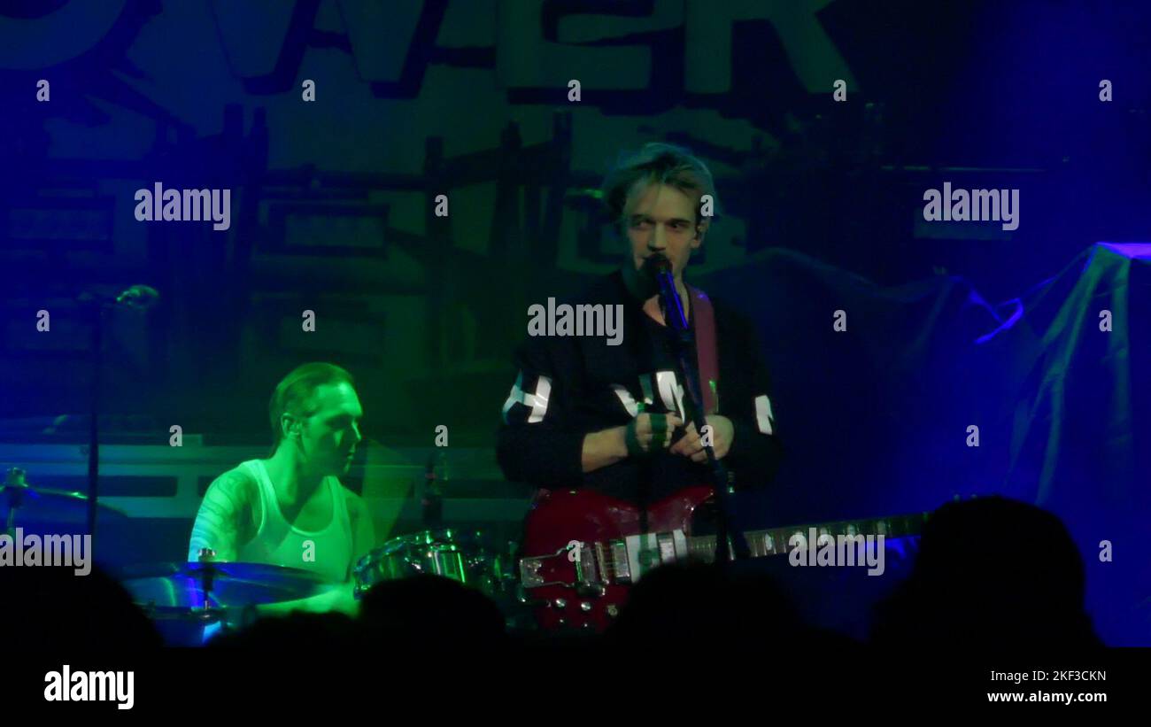 Los Angeles, California, USA 11th November 2022 Singer Josh Katz of ...