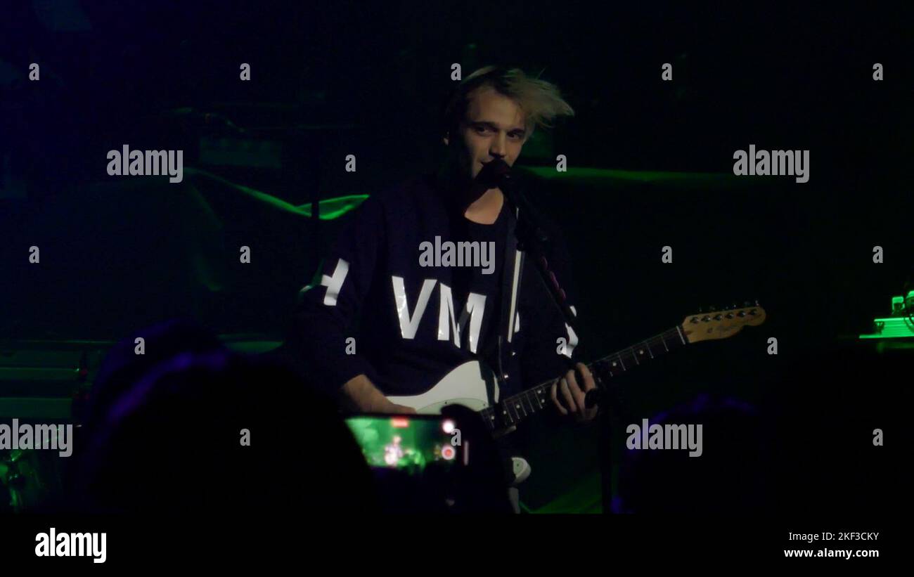 Los Angeles, California, USA 11th November 2022 Singer Josh Katz of ...