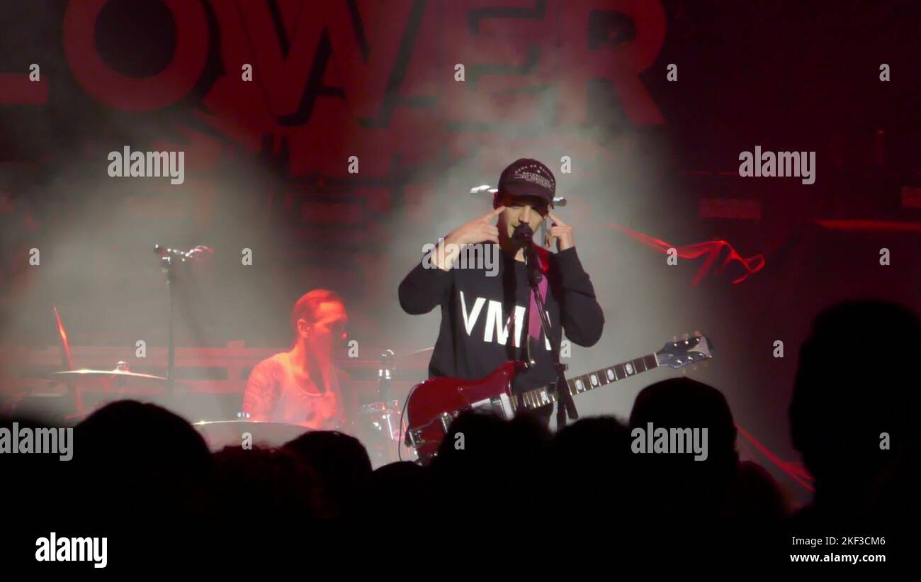 Los Angeles, California, USA 11th November 2022 Singer Josh Katz of ...