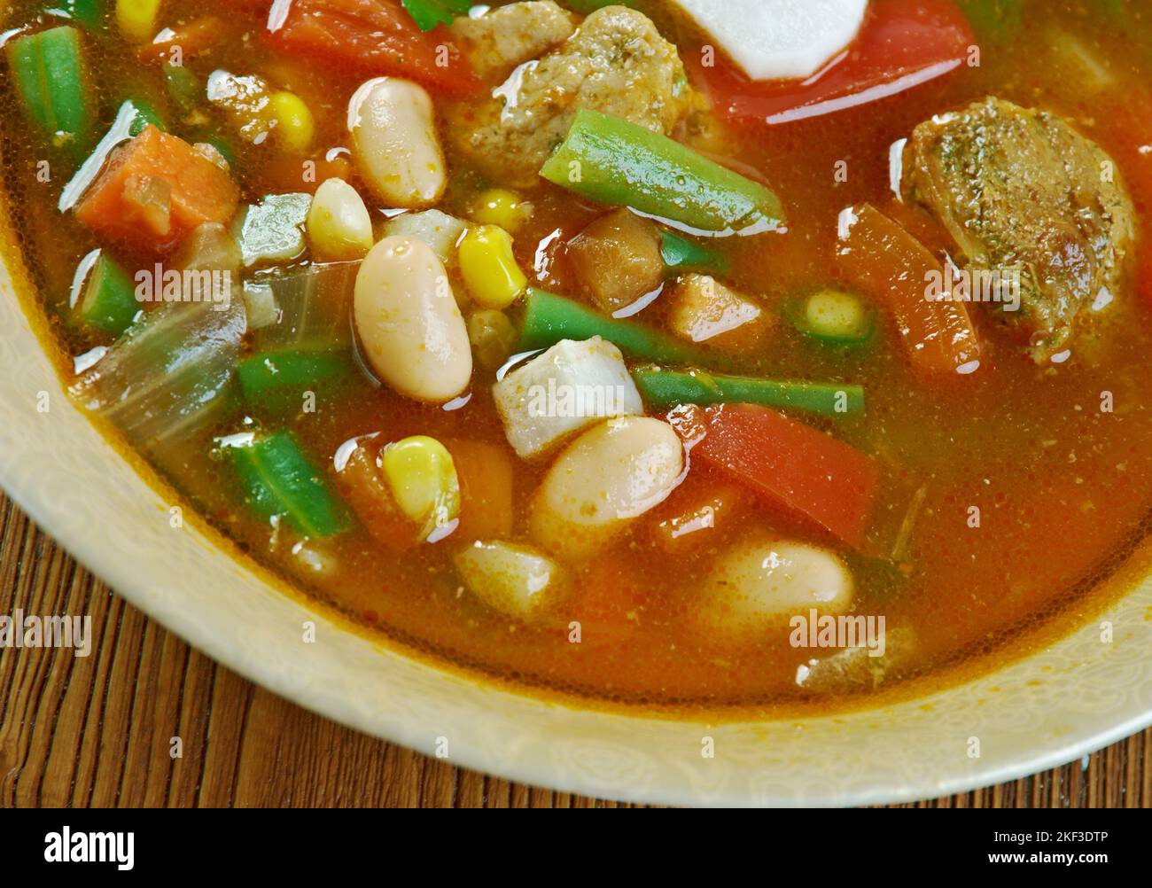 Joumou - Haitian Beef and Pumpkin Soup Stock Photo - Alamy