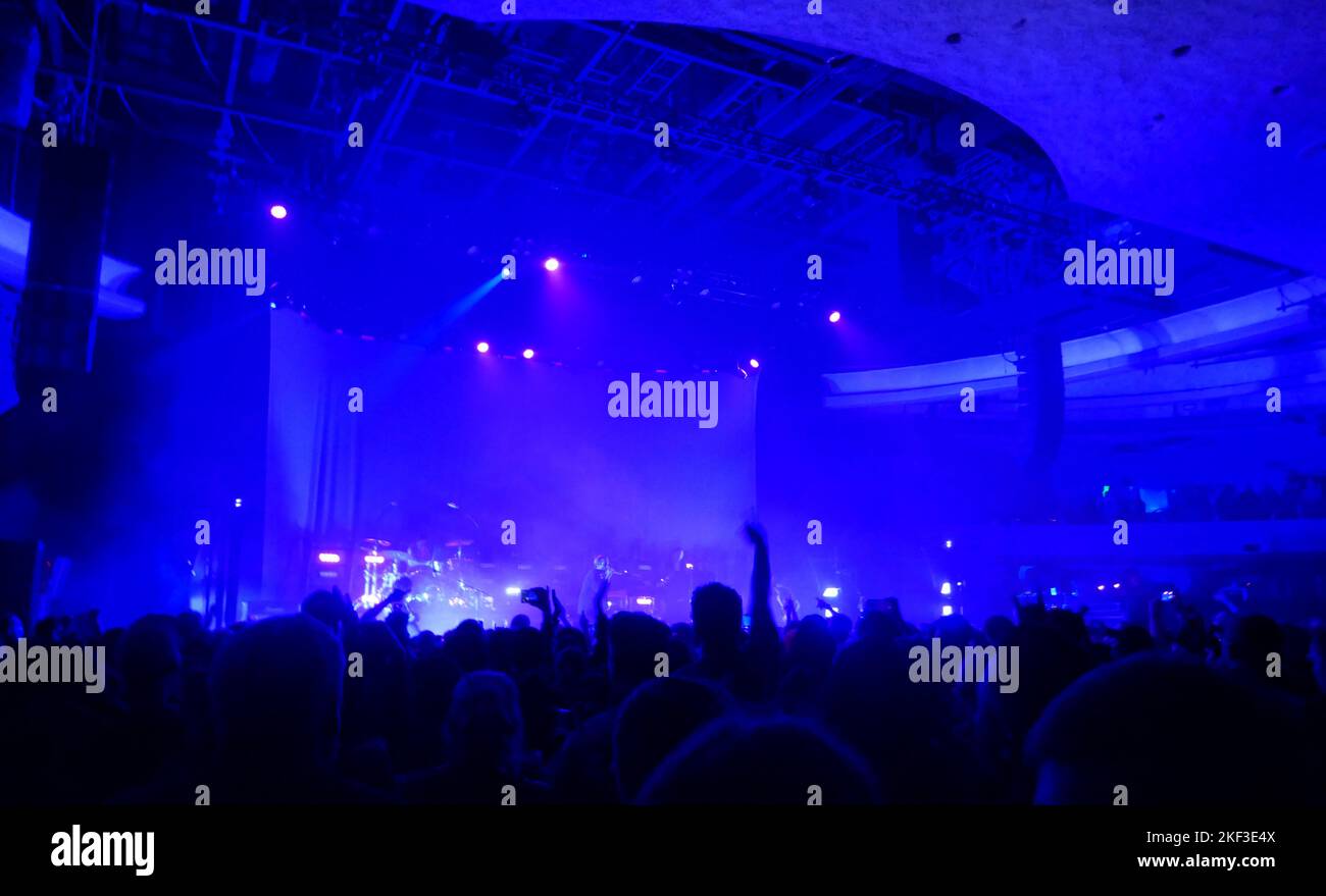 Los Angeles, California, USA 11th November 2022 Singer Aaron Bruno and ...