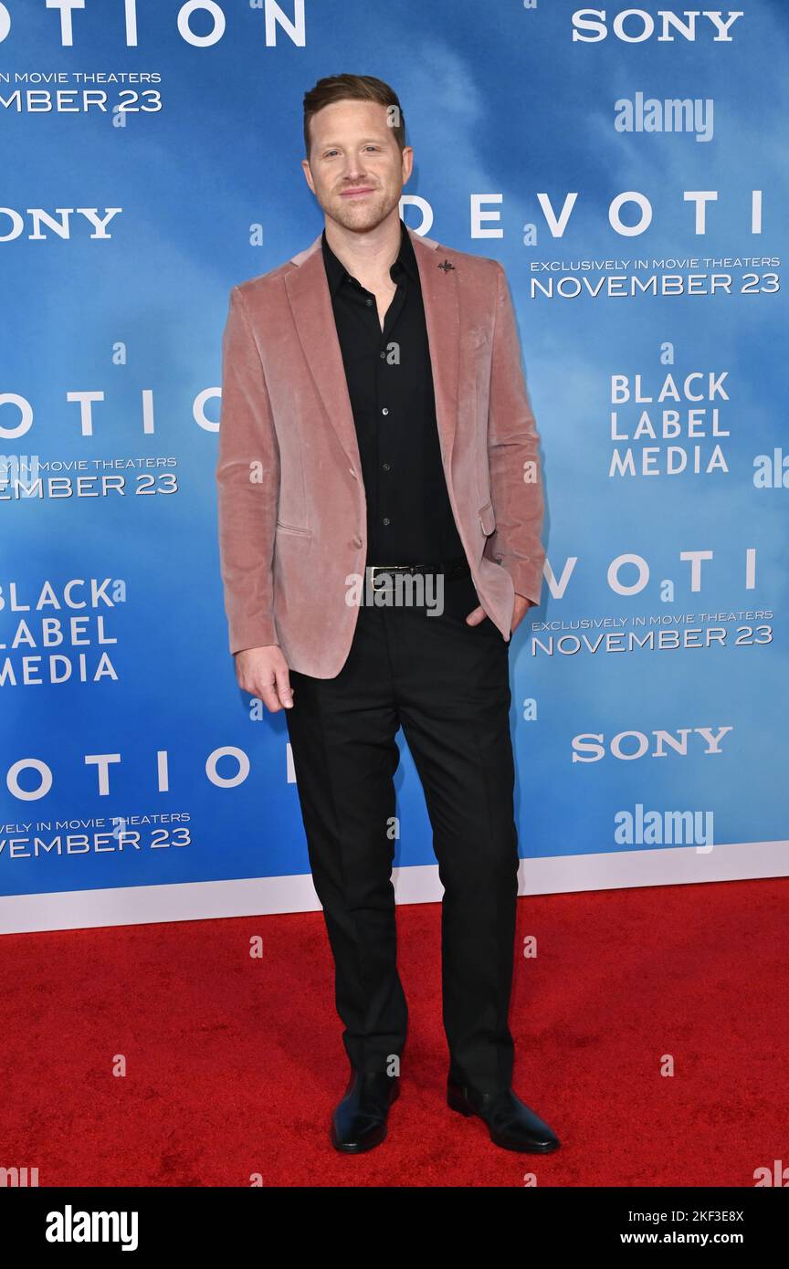 Los Angeles, USA. 15th Nov, 2022. Boone Platt at the premiere for ...