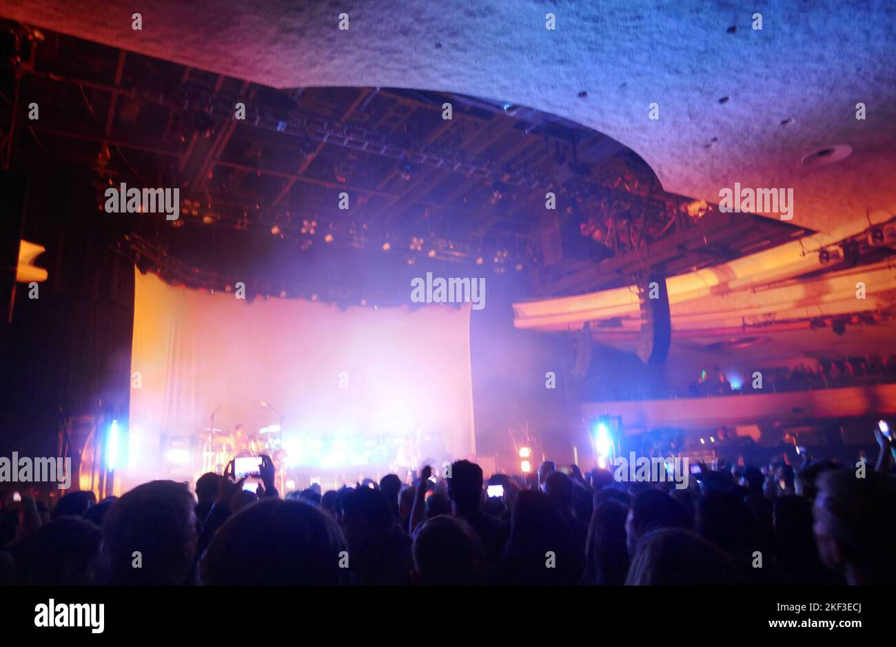 Los Angeles, California, USA 11th November 2022 Singer Aaron Bruno and ...