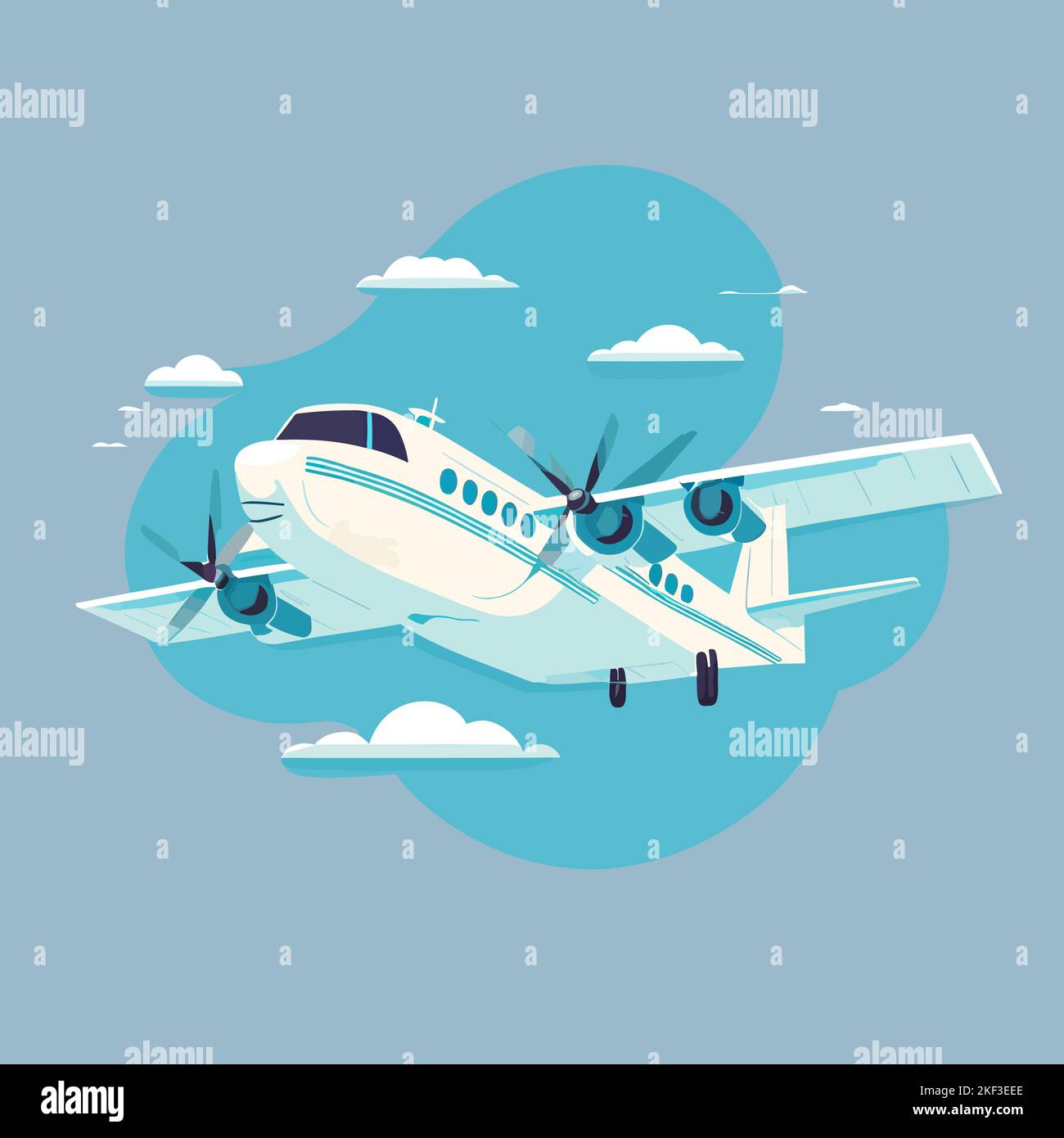 An illustration of an air plane Stock Vector Image & Art - Alamy