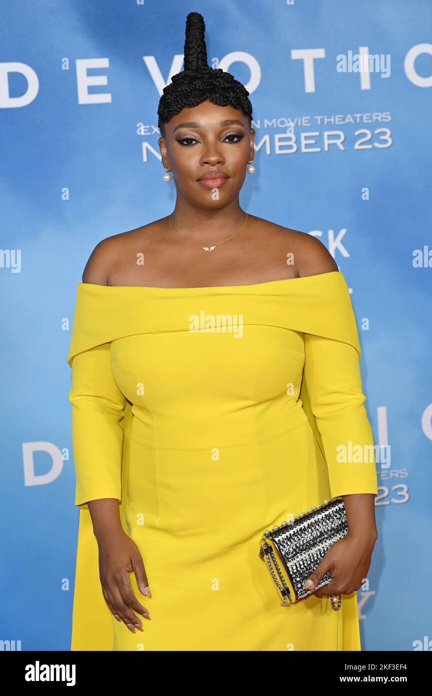 Los Angeles, USA. 15th Nov, 2022. Christina Jackson at the premiere for ...