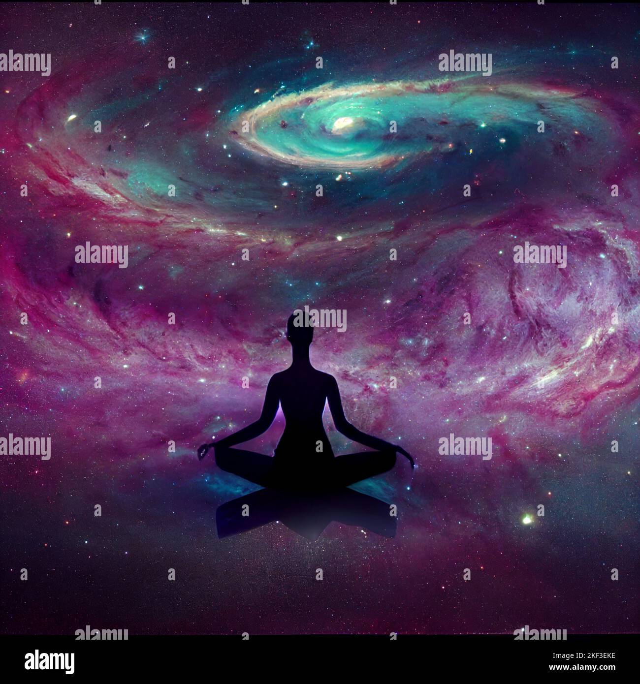 Tree Spirit Meditation, ecology reflection, human and tree intertwined ...