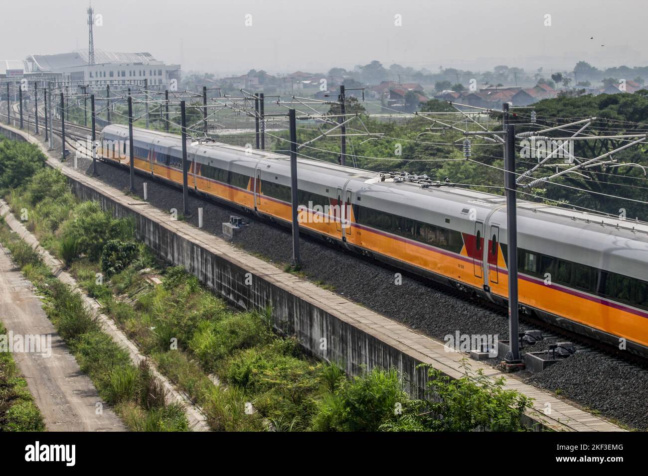 Bandung, Indonesia. 16th Nov, 2022. Jakarta Bandung High-Speed Train ...