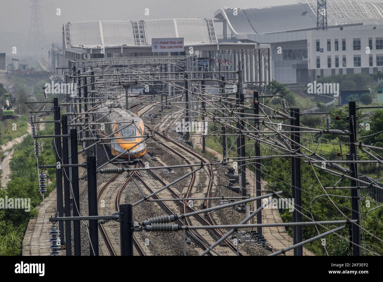 Bandung, Indonesia. 16th Nov, 2022. Jakarta Bandung High-Speed Train ...