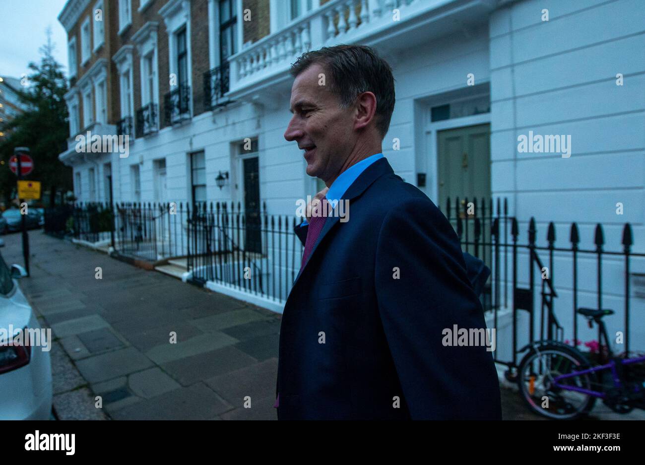 London, England, UK. 16th Nov, 2022. Chancellor of the Exchequer JEREMY ...