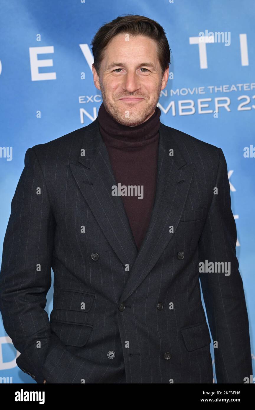 Los Angeles, USA. 15th Nov, 2022. Sam Jaeger at the premiere for ...