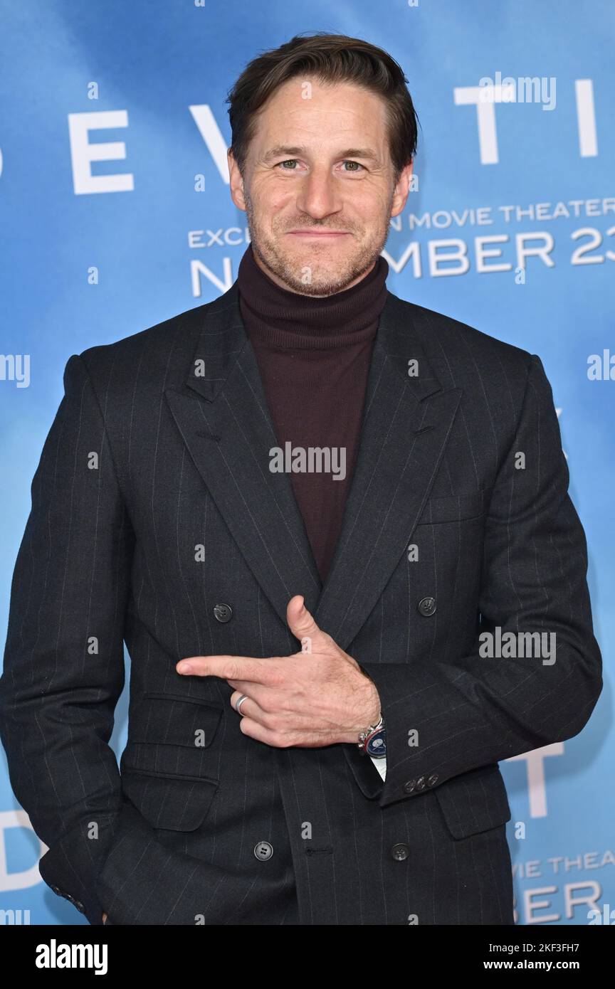 Los Angeles, USA. 15th Nov, 2022. Sam Jaeger at the premiere for ...