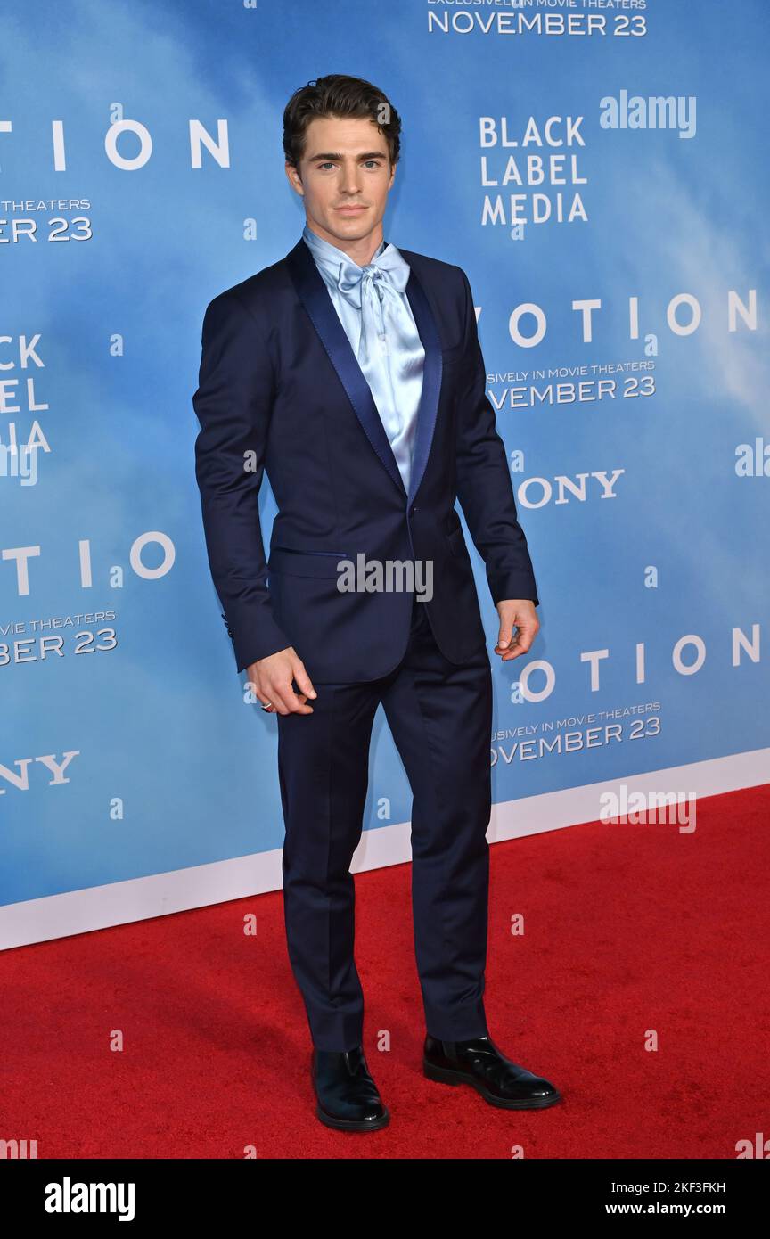 Los Angeles, USA. 15th Nov, 2022. Spencer Neville at the premiere for ...