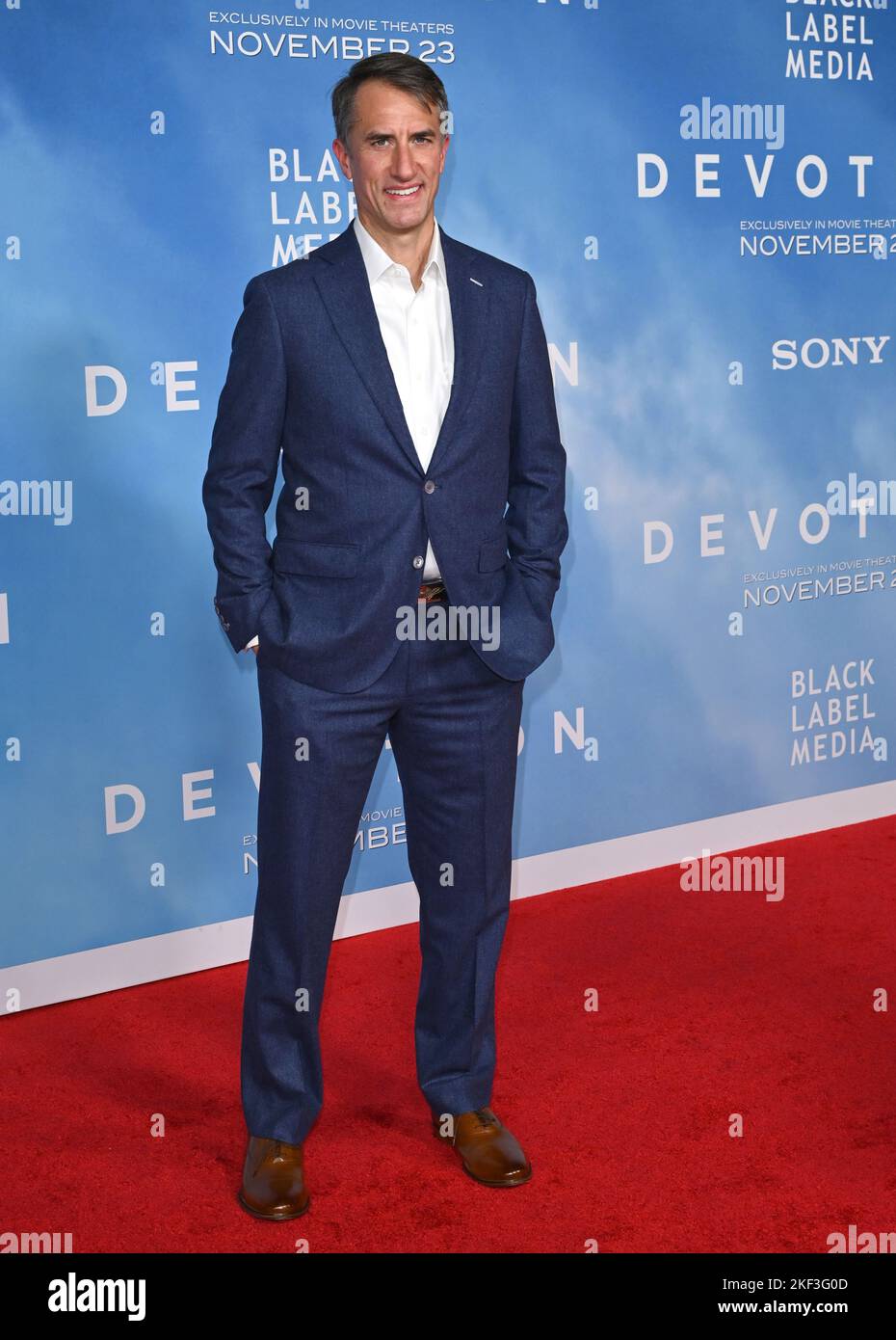 Los Angeles, USA. 15th Nov, 2022. Tom Hudner at the premiere for ...