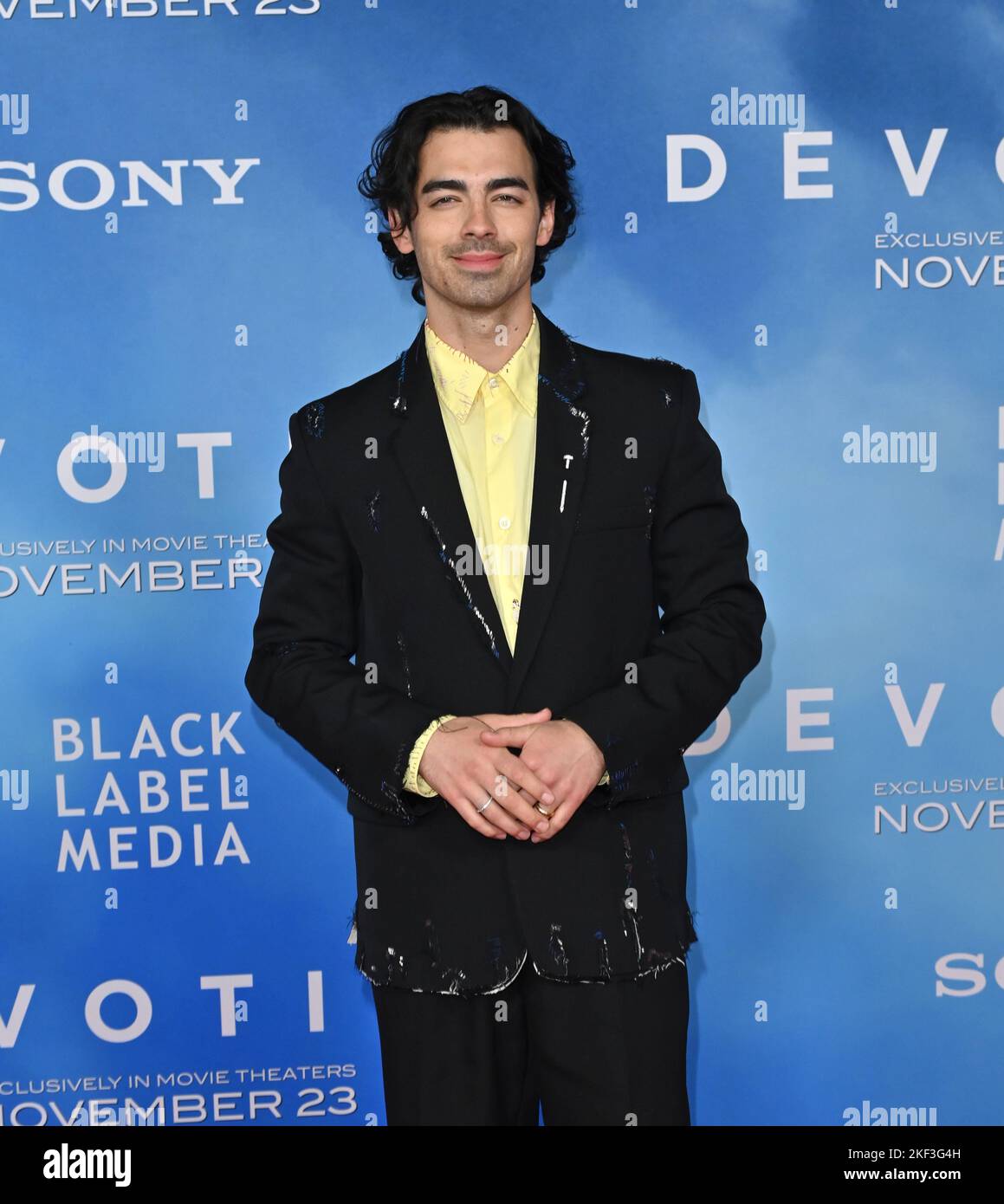 Los Angeles, USA. 15th Nov, 2022. Joe Jonas at the premiere for ...