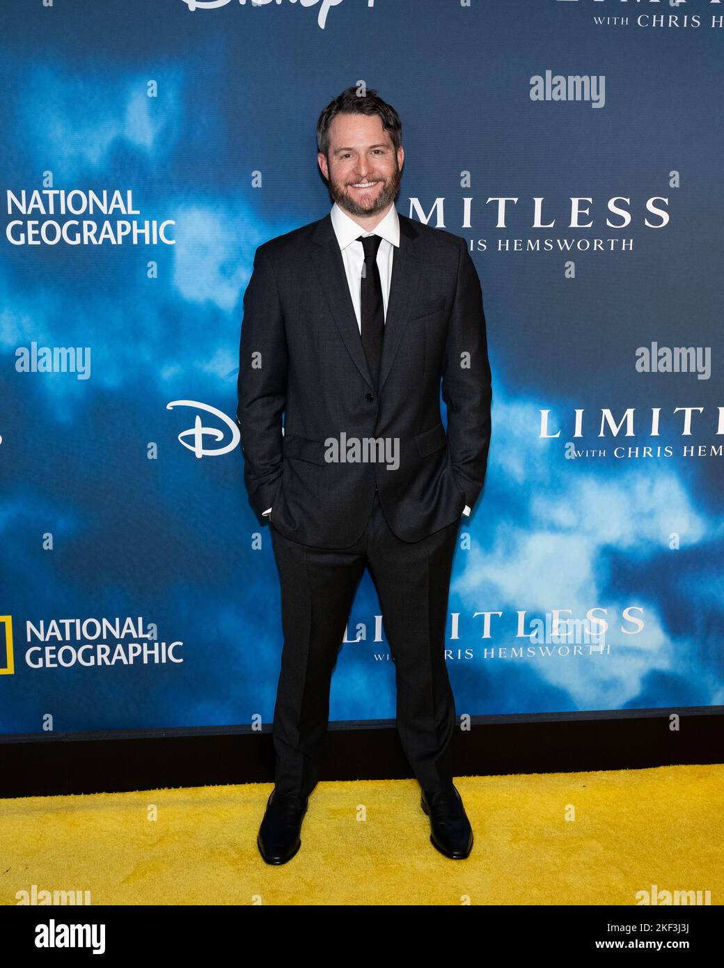 New York, USA. 15th Nov, 2022. Ben Grayson arrives on the red carpet ...