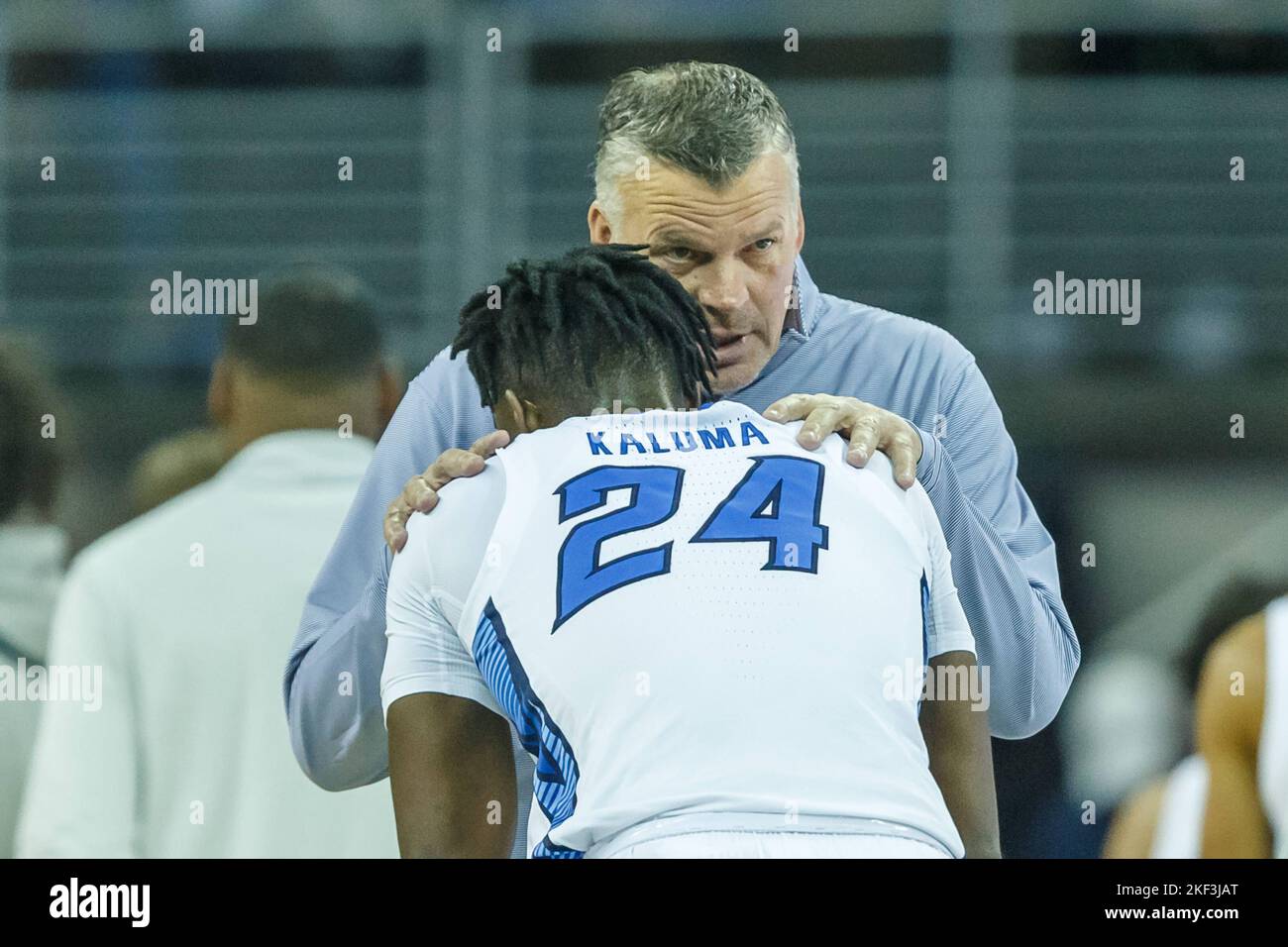 Omaha, NE U.S. 14th Nov, 2022. Creighton Bluejays head coach Greg ...