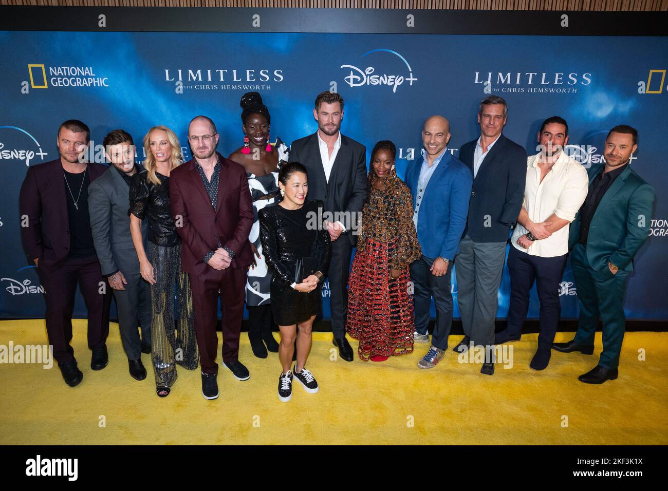 (L-R) Luke Hemsworth, Luke Zocchi, Tanya Streeter, Darren Aronofsky ...