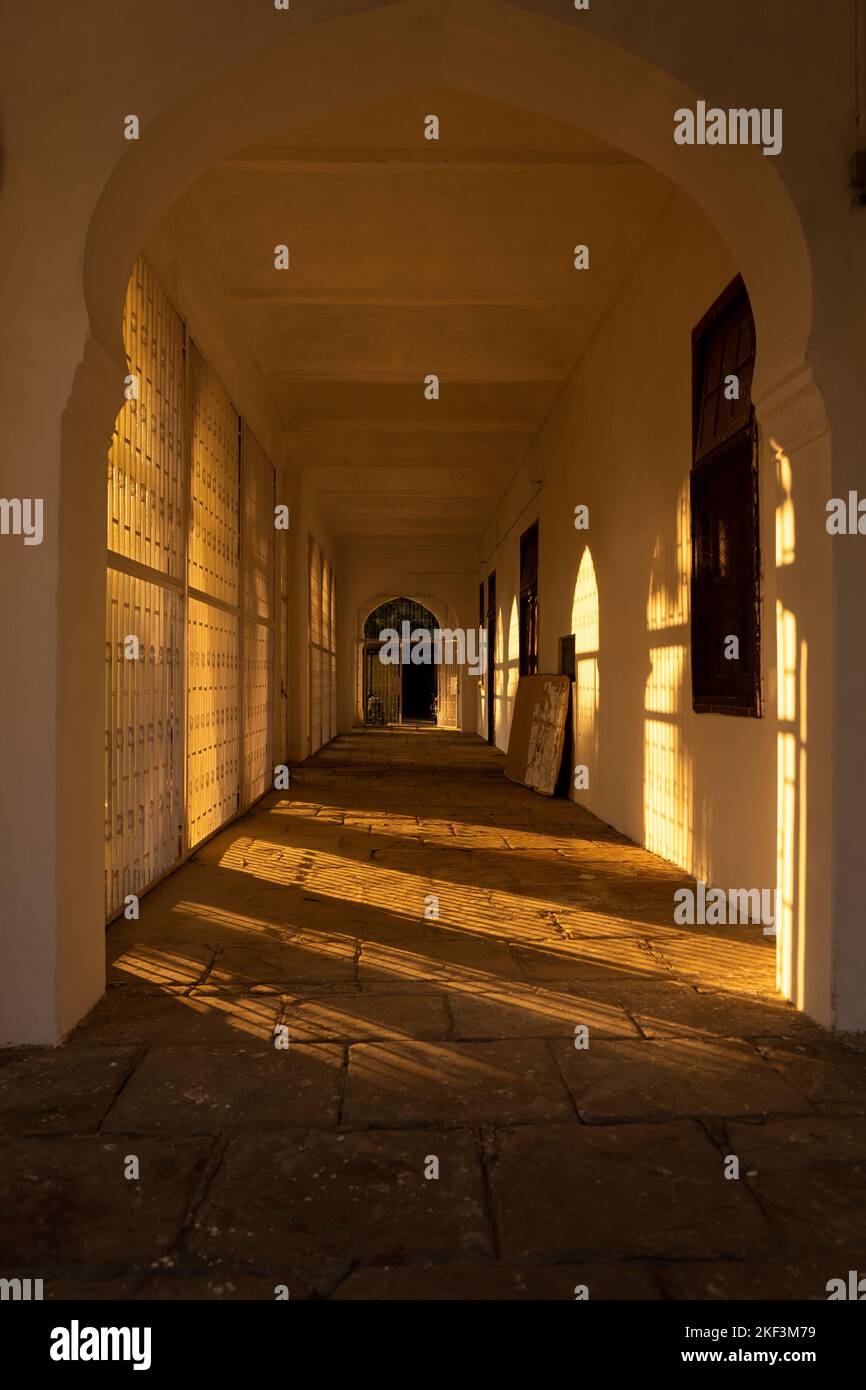 The passage of the old Islamic building structure Stock Photo - Alamy