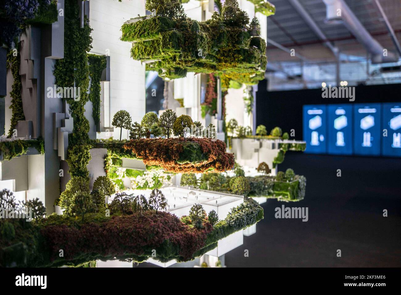 « The LINE » exposition by NEOM in Riyadh, Saudi Arabia on November 15 ...