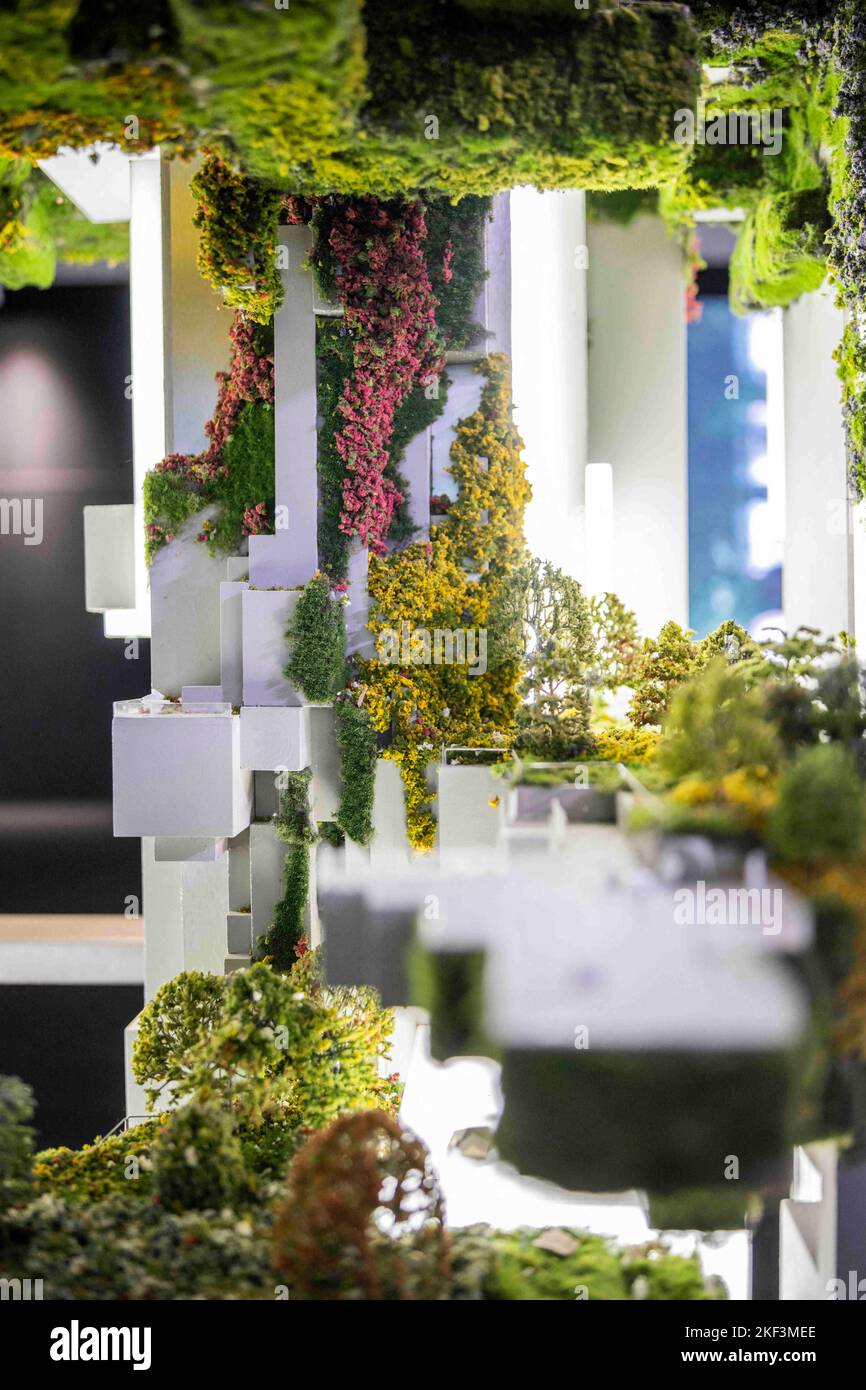 « The LINE » exposition by NEOM in Riyadh, Saudi Arabia on November 15 ...