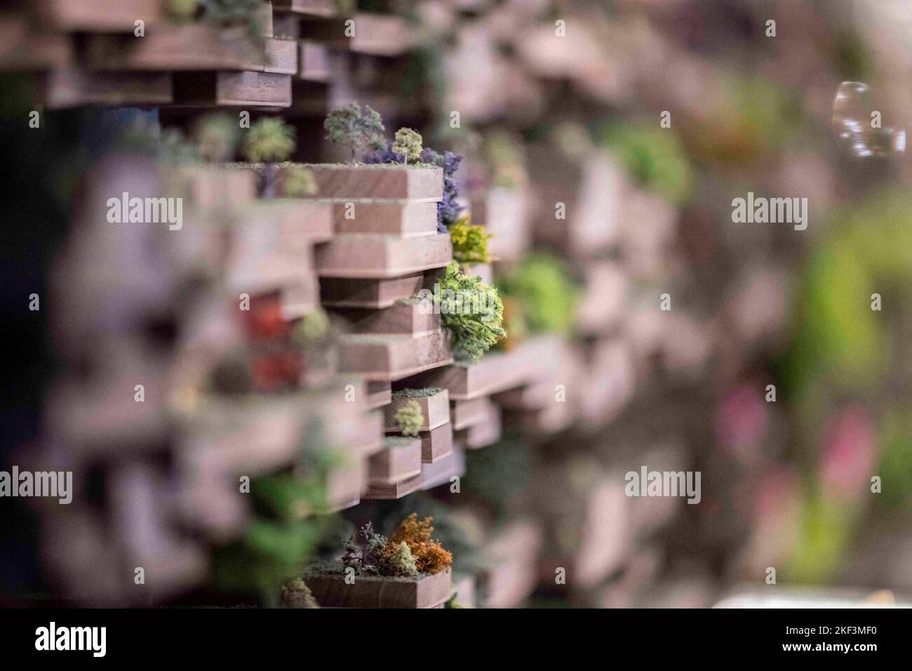 « The LINE » exposition by NEOM in Riyadh, Saudi Arabia on November 15 ...