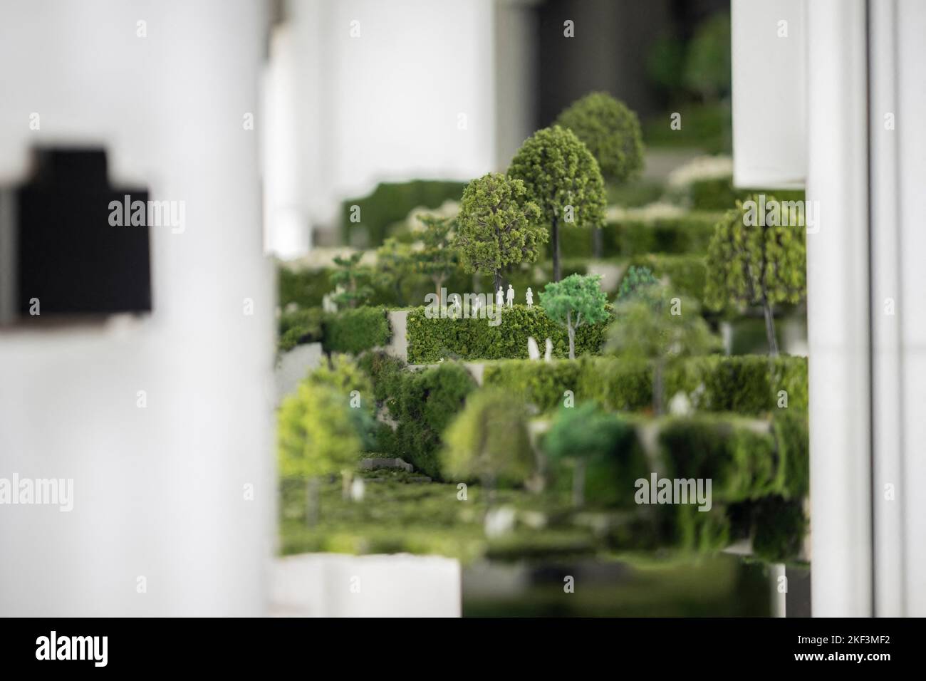 « The LINE » exposition by NEOM in Riyadh, Saudi Arabia on November 15 ...