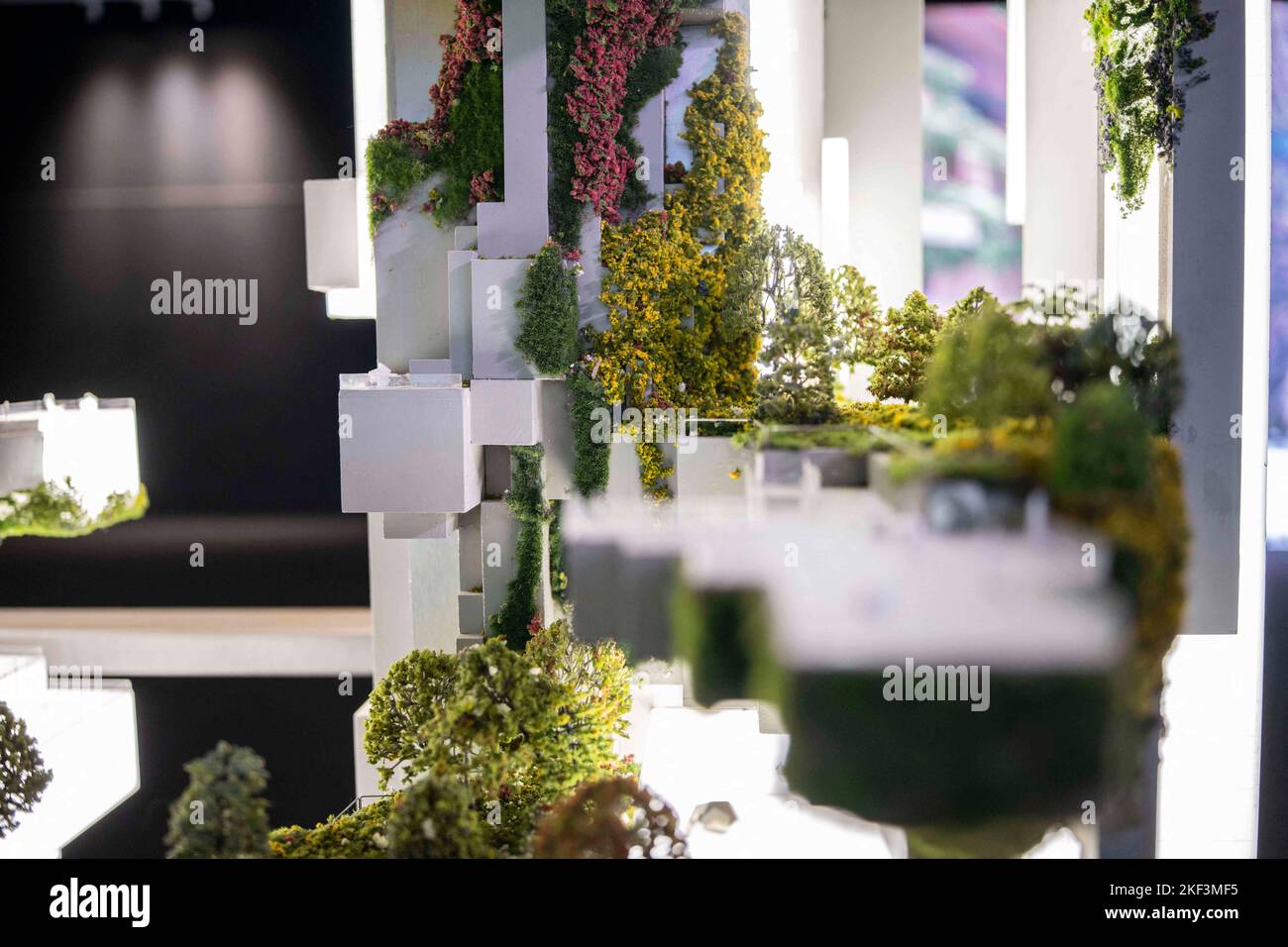 « The LINE » exposition by NEOM in Riyadh, Saudi Arabia on November 15 ...