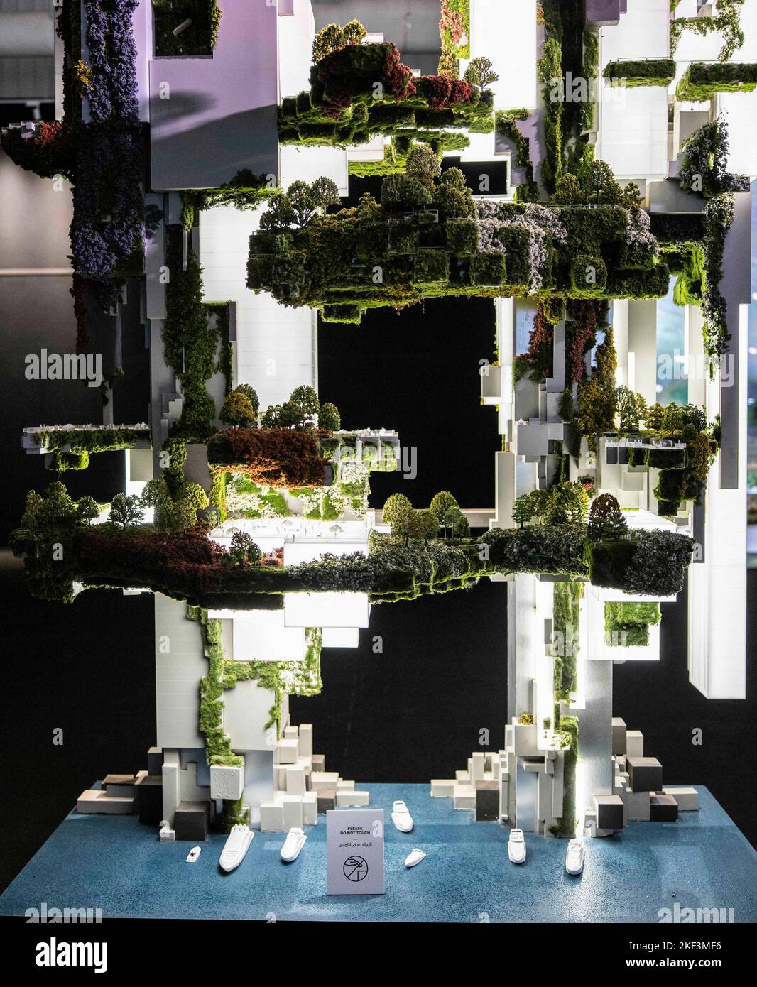 « The LINE » exposition by NEOM in Riyadh, Saudi Arabia on November 15 ...