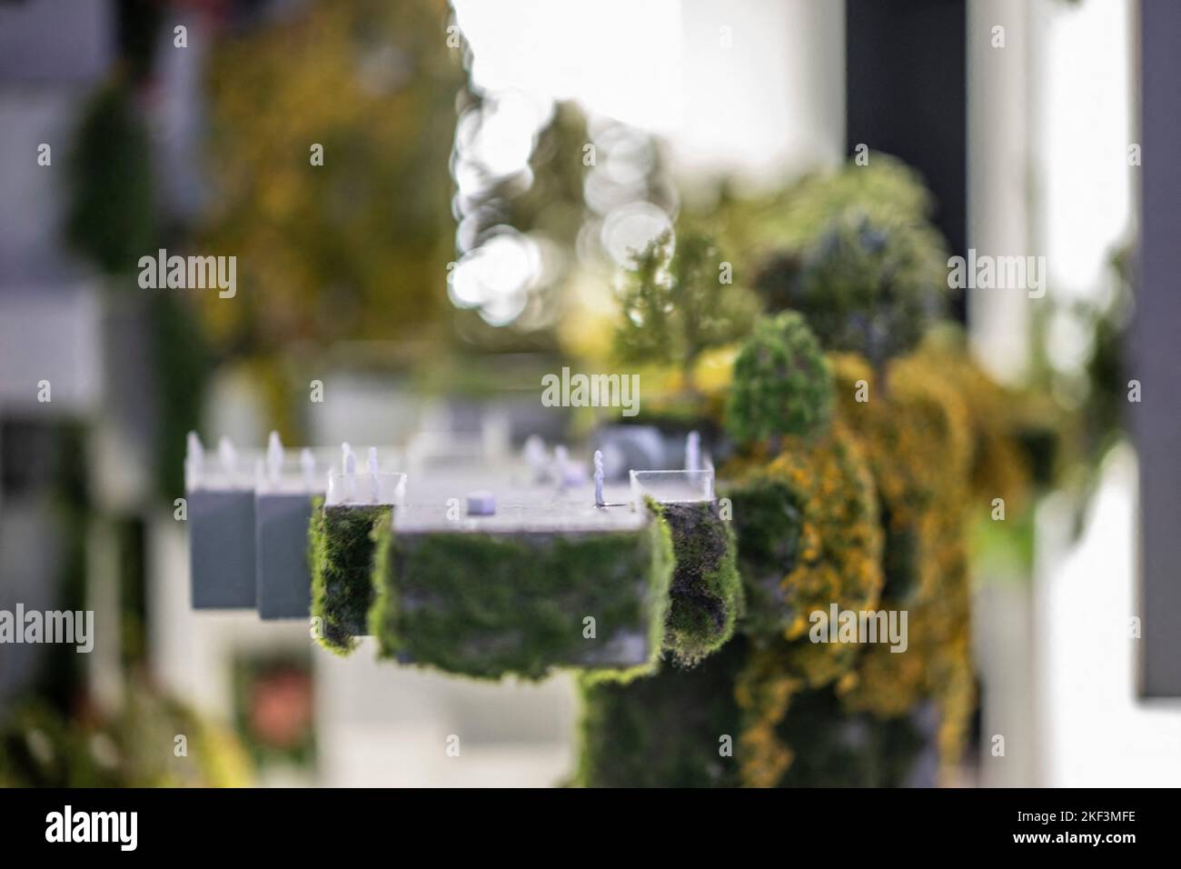 « The LINE » exposition by NEOM in Riyadh, Saudi Arabia on November 15 ...