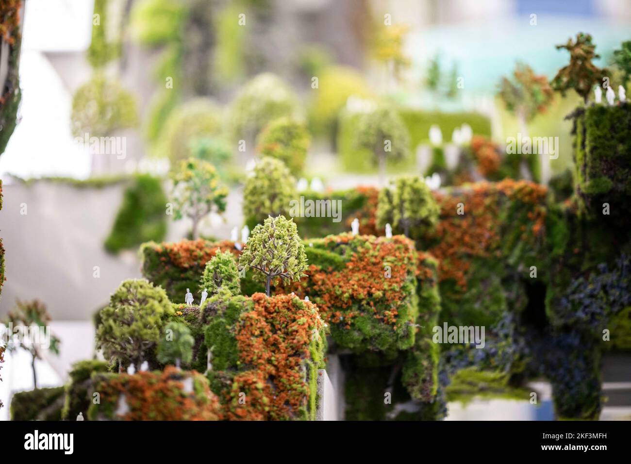 « The LINE » exposition by NEOM in Riyadh, Saudi Arabia on November 15 ...