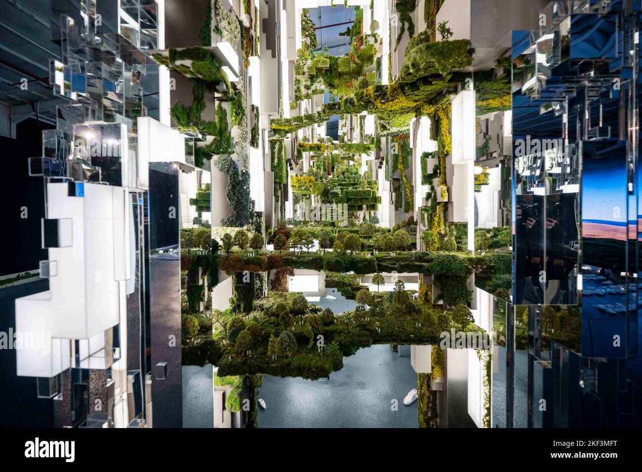 « The LINE » exposition by NEOM in Riyadh, Saudi Arabia on November 15 ...