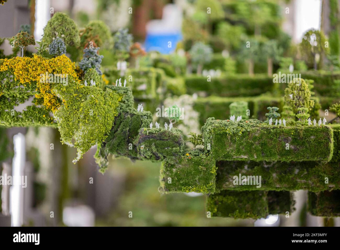 « The LINE » exposition by NEOM in Riyadh, Saudi Arabia on November 15 ...