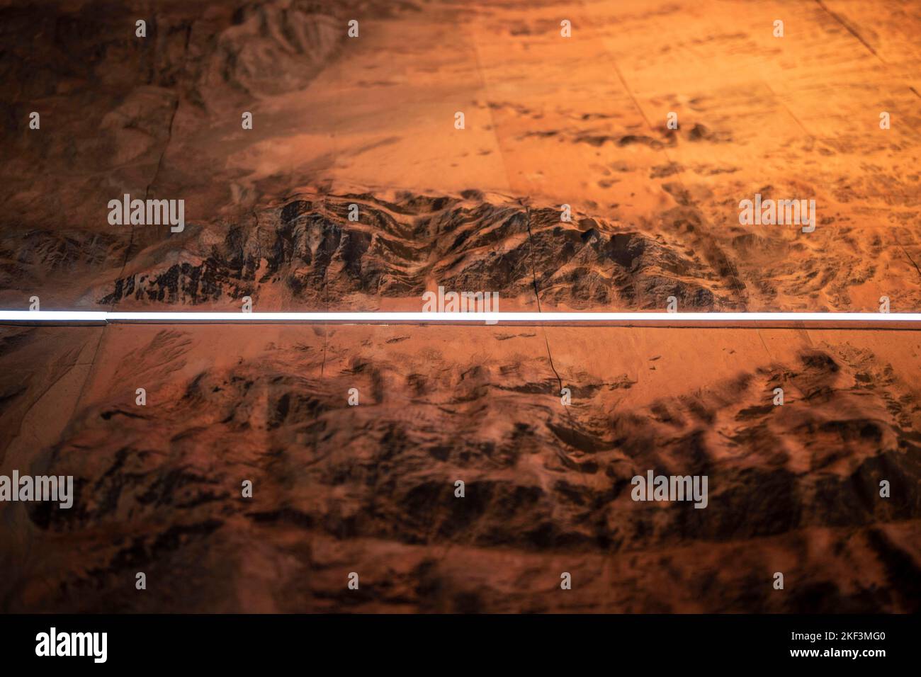 « The LINE » exposition by NEOM in Riyadh, Saudi Arabia on November 15 ...