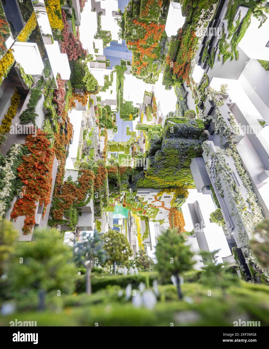 « The LINE » exposition by NEOM in Riyadh, Saudi Arabia on November 15 ...