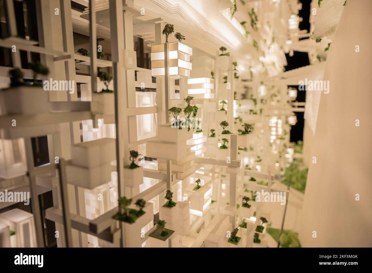 « The LINE » exposition by NEOM in Riyadh, Saudi Arabia on November 15 ...