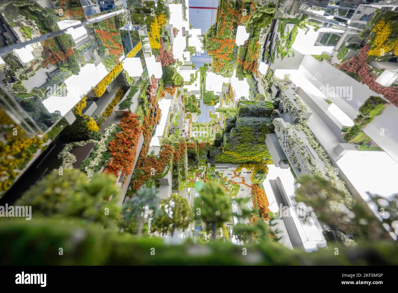 « The LINE » exposition by NEOM in Riyadh, Saudi Arabia on November 15 ...