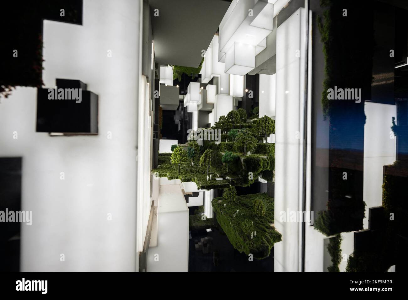 « The LINE » exposition by NEOM in Riyadh, Saudi Arabia on November 15 ...