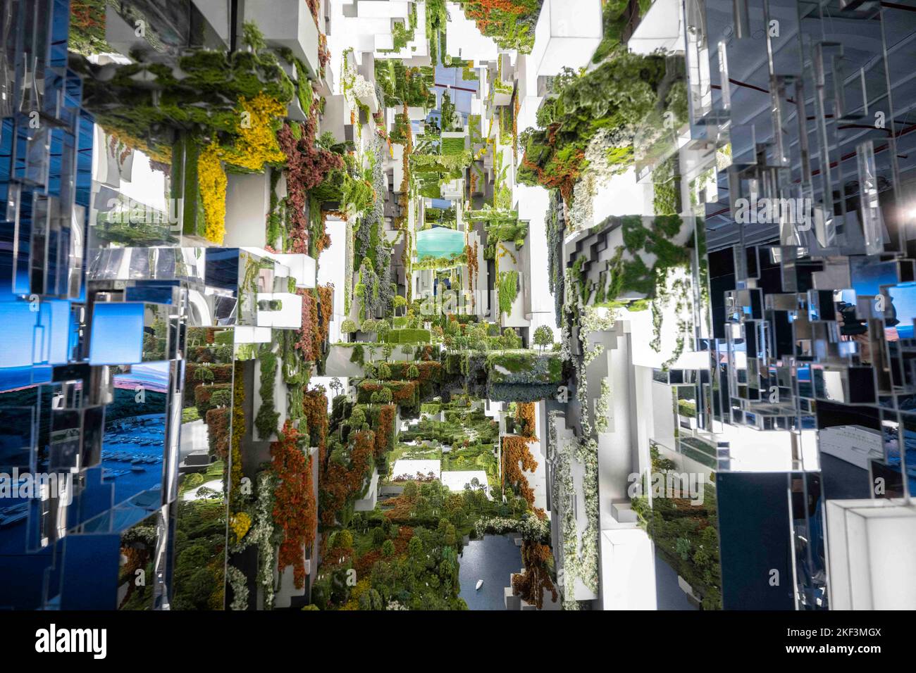 « The LINE » exposition by NEOM in Riyadh, Saudi Arabia on November 15 ...