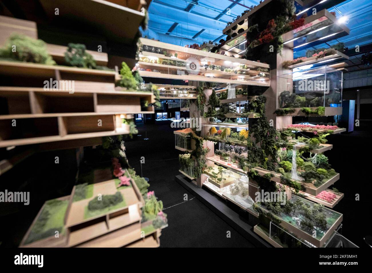 « The LINE » exposition by NEOM in Riyadh, Saudi Arabia on November 15 ...