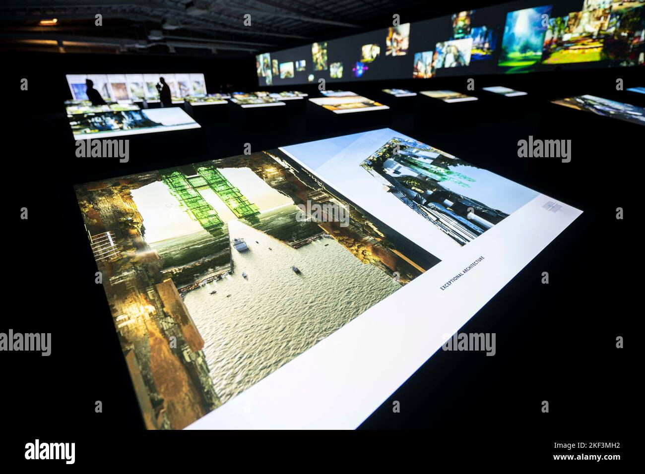 « The LINE » exposition by NEOM in Riyadh, Saudi Arabia on November 15 ...