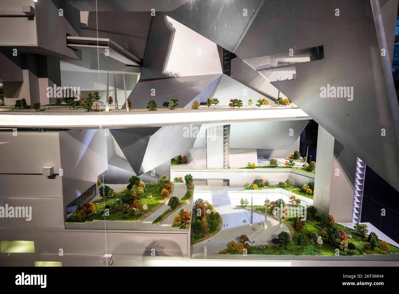 « The LINE » exposition by NEOM in Riyadh, Saudi Arabia on November 15 ...