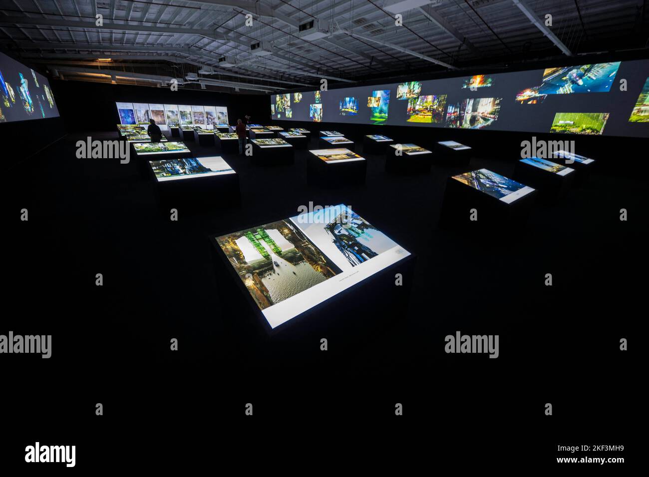 « The LINE » exposition by NEOM in Riyadh, Saudi Arabia on November 15 ...