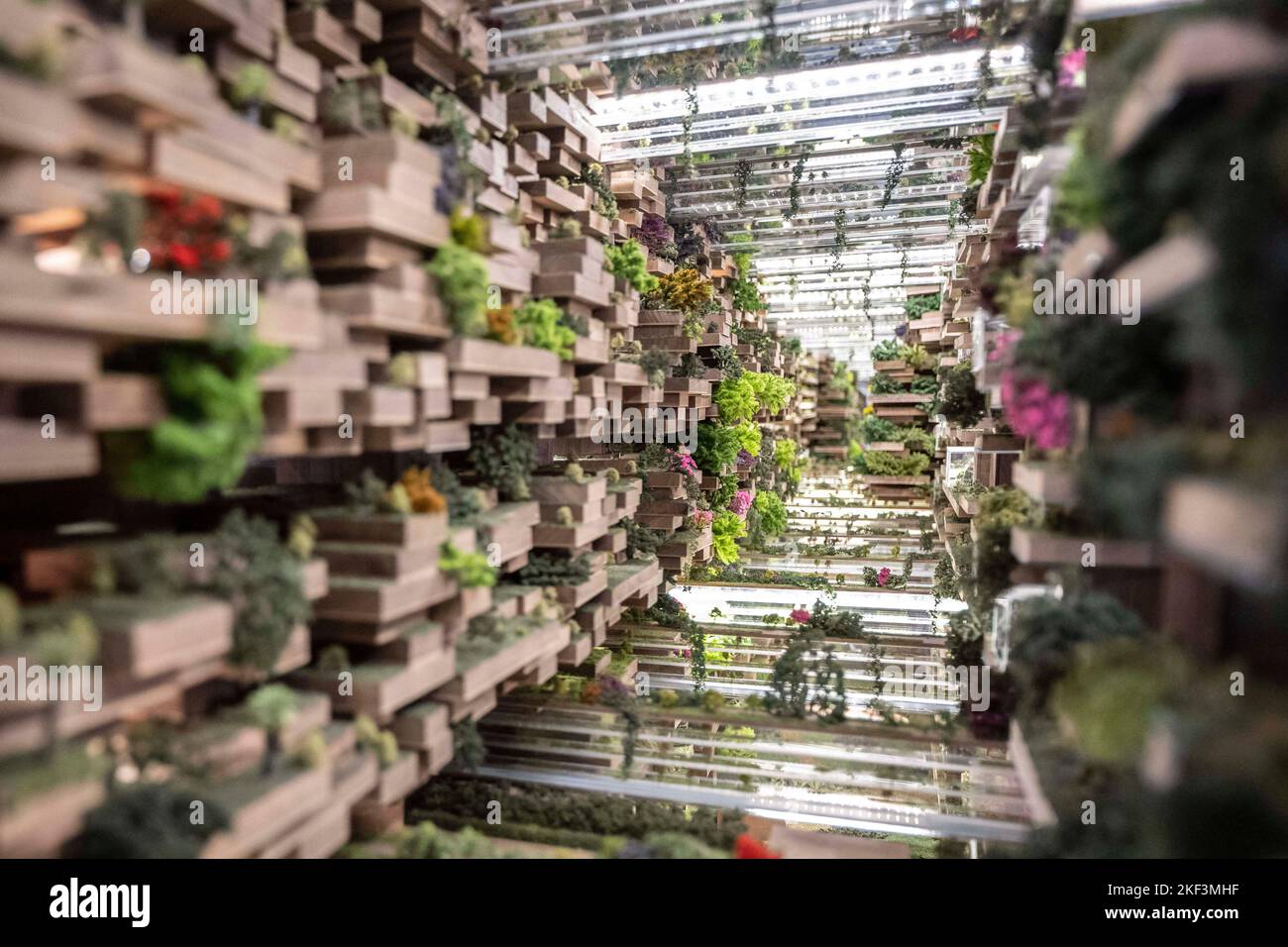 « The LINE » exposition by NEOM in Riyadh, Saudi Arabia on November 15 ...