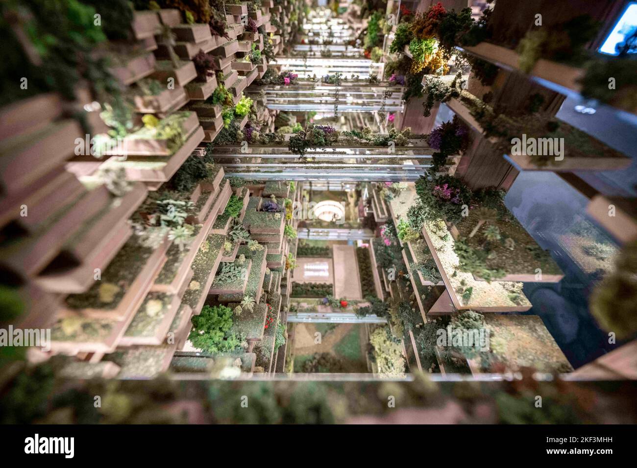 « The LINE » exposition by NEOM in Riyadh, Saudi Arabia on November 15 ...