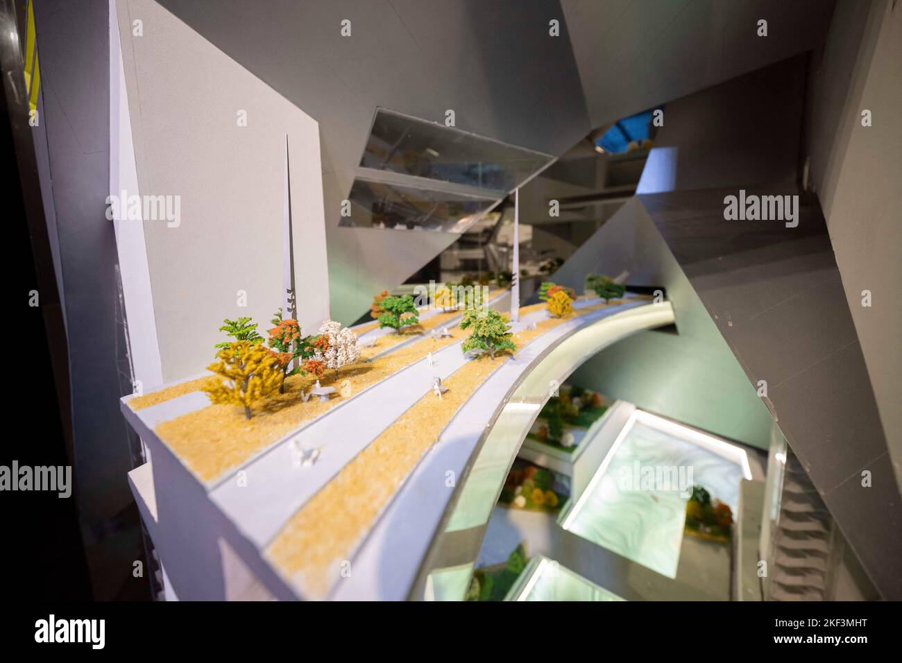 « The LINE » exposition by NEOM in Riyadh, Saudi Arabia on November 15 ...