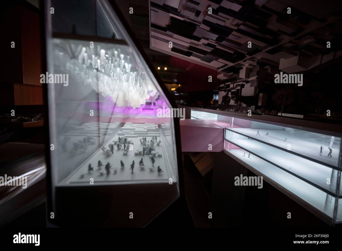 « The LINE » exposition by NEOM in Riyadh, Saudi Arabia on November 15 ...