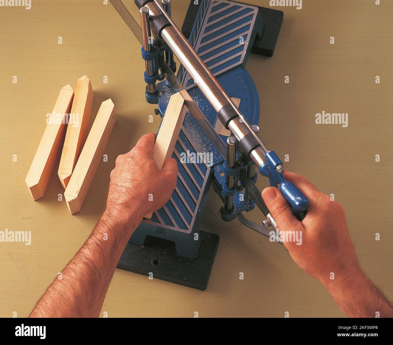 Cutting an internal strut Stock Photo - Alamy