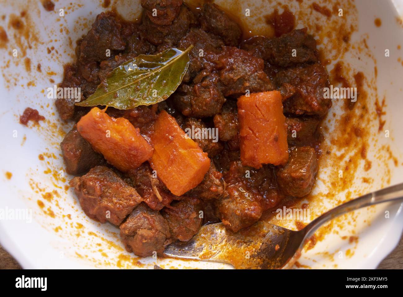 homemade wild boar ragout with tomato sauce Stock Photo - Alamy