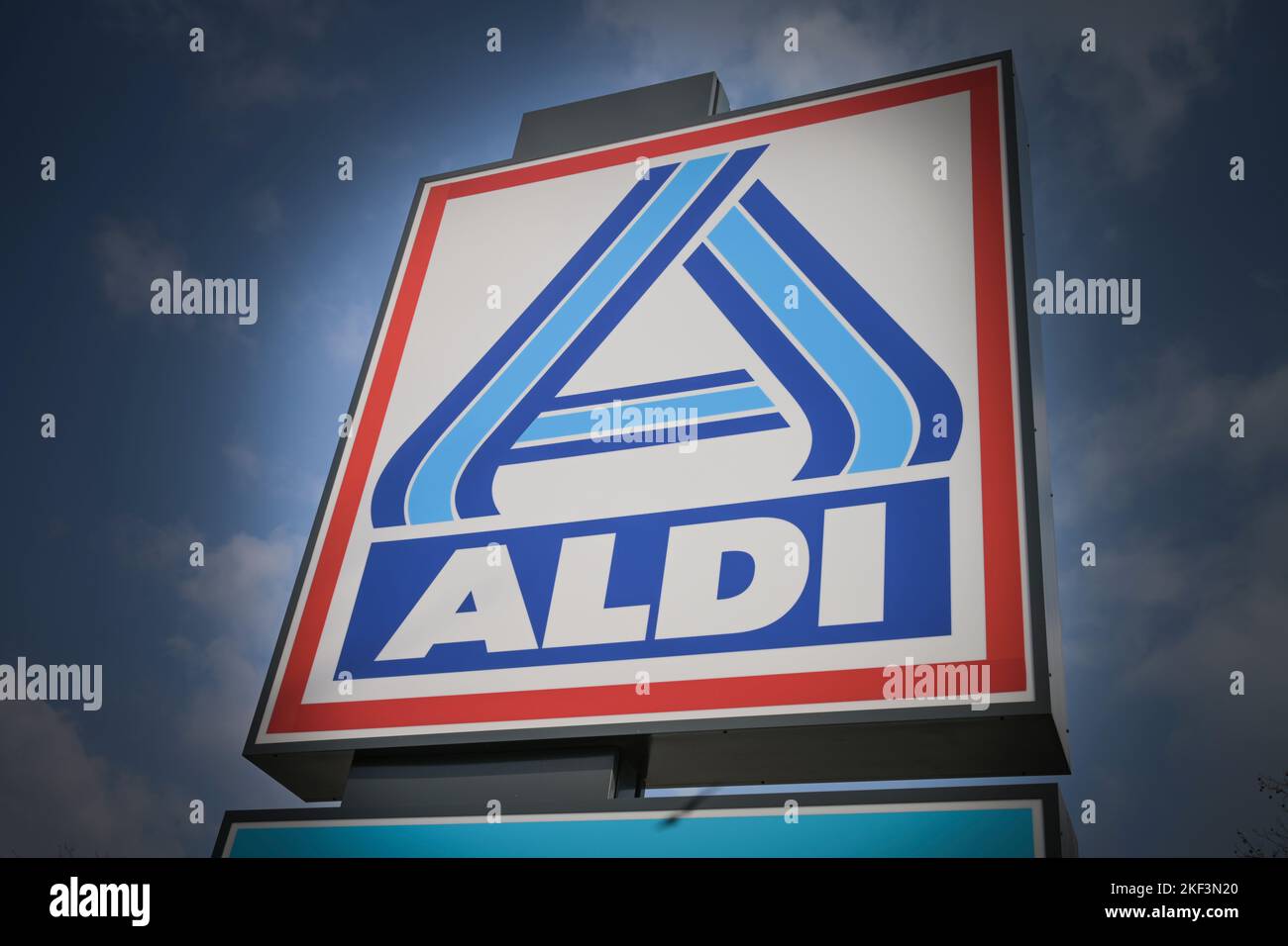 Logo Aldi Nord, Berlin, Deutschland Stock Photo - Alamy