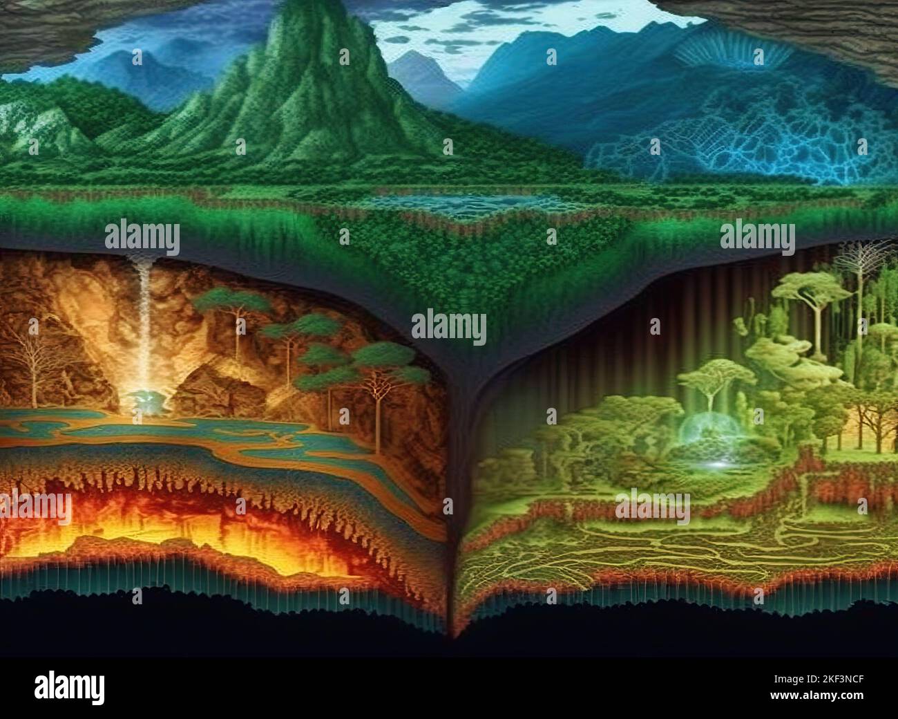 Earths inner core hi-res stock photography and images - Alamy
